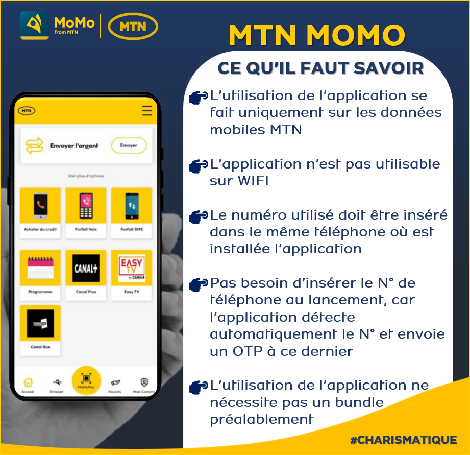 MTN MOMO - CE QU'IL FAUT SAVOIR – MTN Congo