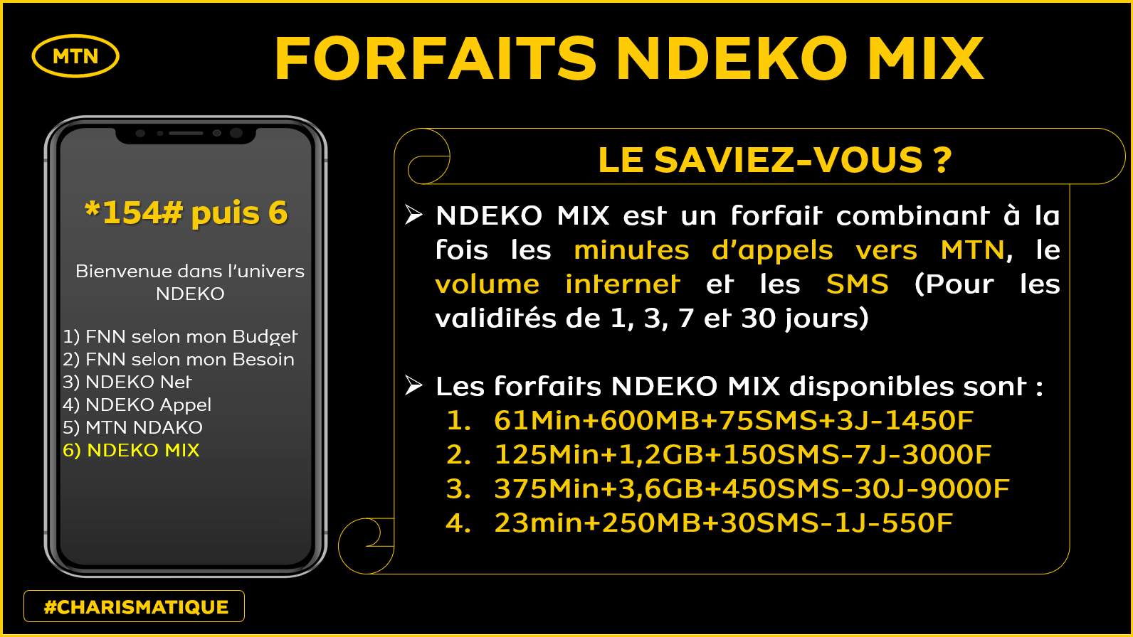 NDEKO MIX – MTN Congo