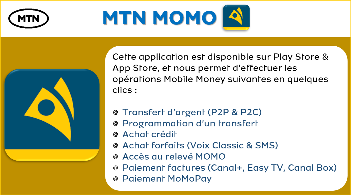 MTN MOMO (MOMO APP) – MTN Congo